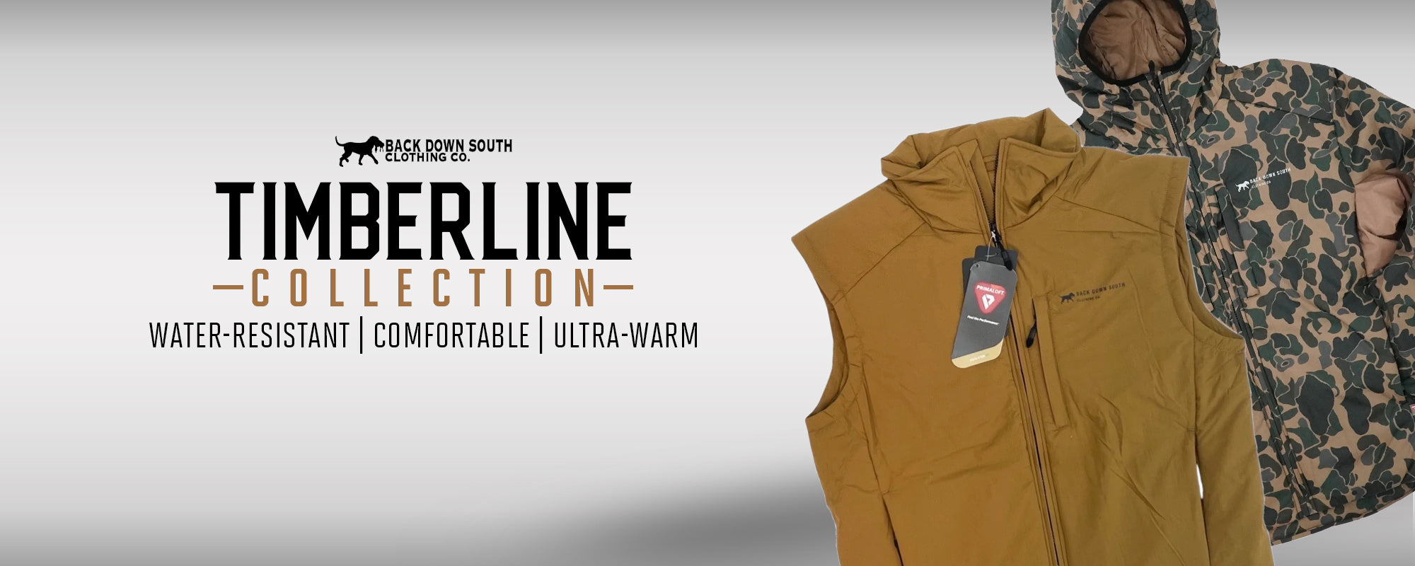 Duck Hunting Jacket: Timberline Primaloft Insulation – Back Down South ...