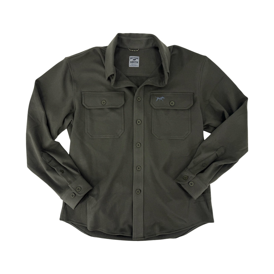 Deep Woods Flannel - Olive Night – Back Down South Clothing